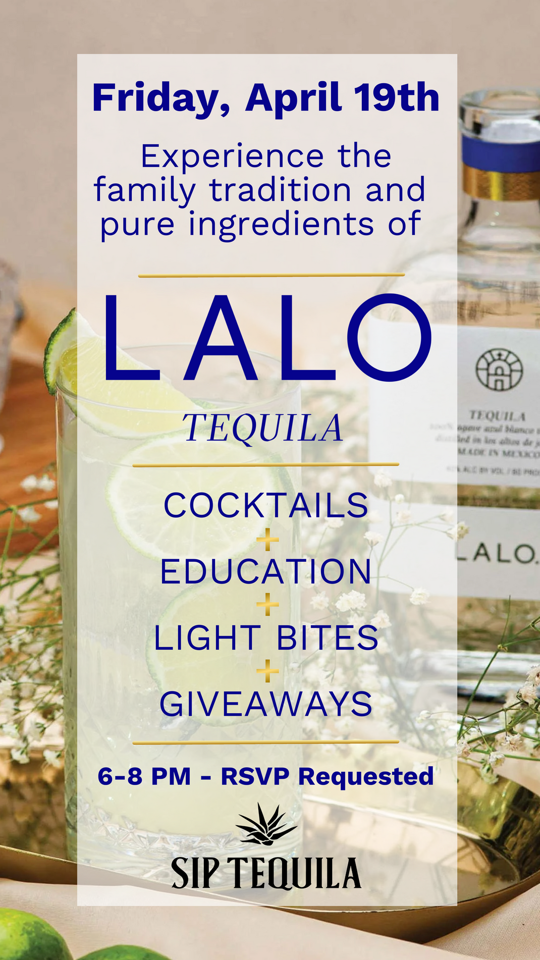 Weekly Events – Sip Tequila Retail